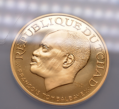 20.000 francs 1970 Chad GOLD NGC PF 67 ULTRA CAMEO PP | MA-Shops