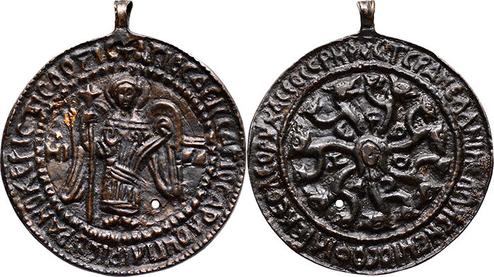 N.d. (11th century) Russia. Snake Amulet in Byzantine style ss | MA-Shops