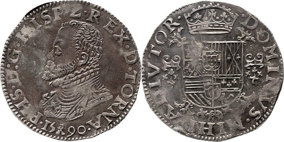 Belgium 1/2 Philipsdaalder 1590 Doornik Doornik 1590 vz | MA-Shops