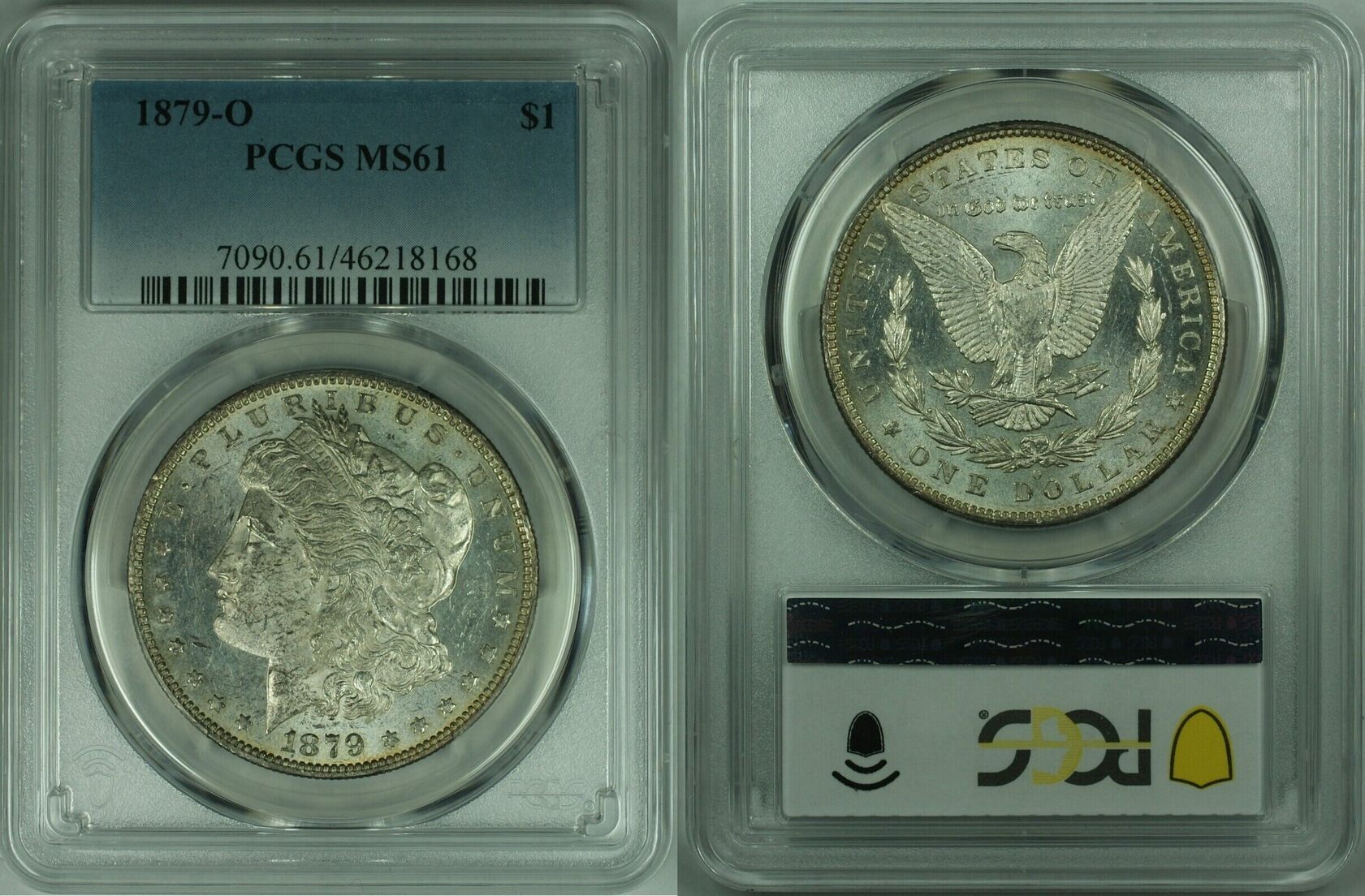 USA 1879-O Morgan Silver Dollar Coin PCGS MS-61 (47) | MA-Shops