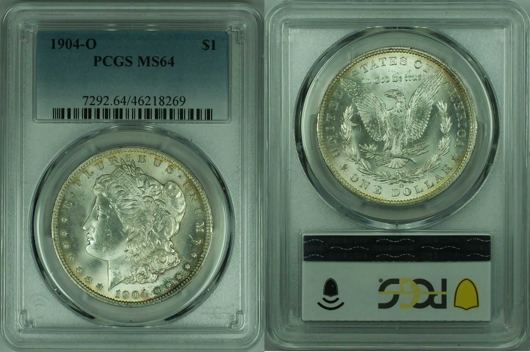 USA Dollar 1904-O Morgan Silver Coin PCGS MS-64 (47A) | MA-Shops