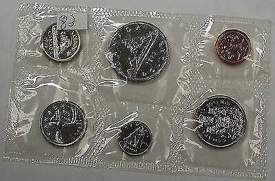Canada CoinsProof/Prooflike Sets 1983 Canada Mint Set- Proof Like ...