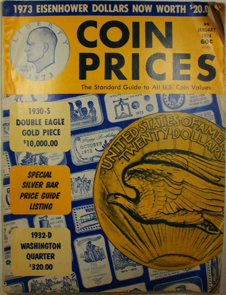 Publications & SuppliesPublicationsUS Coin Prices Magazine January 1974 ...