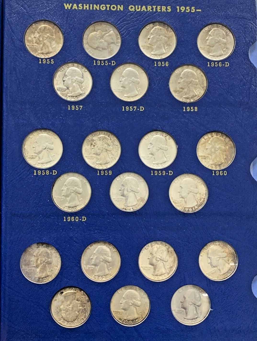 US CoinsQuartersWashington (1932-98) 1932-1964 Washington Silver ...