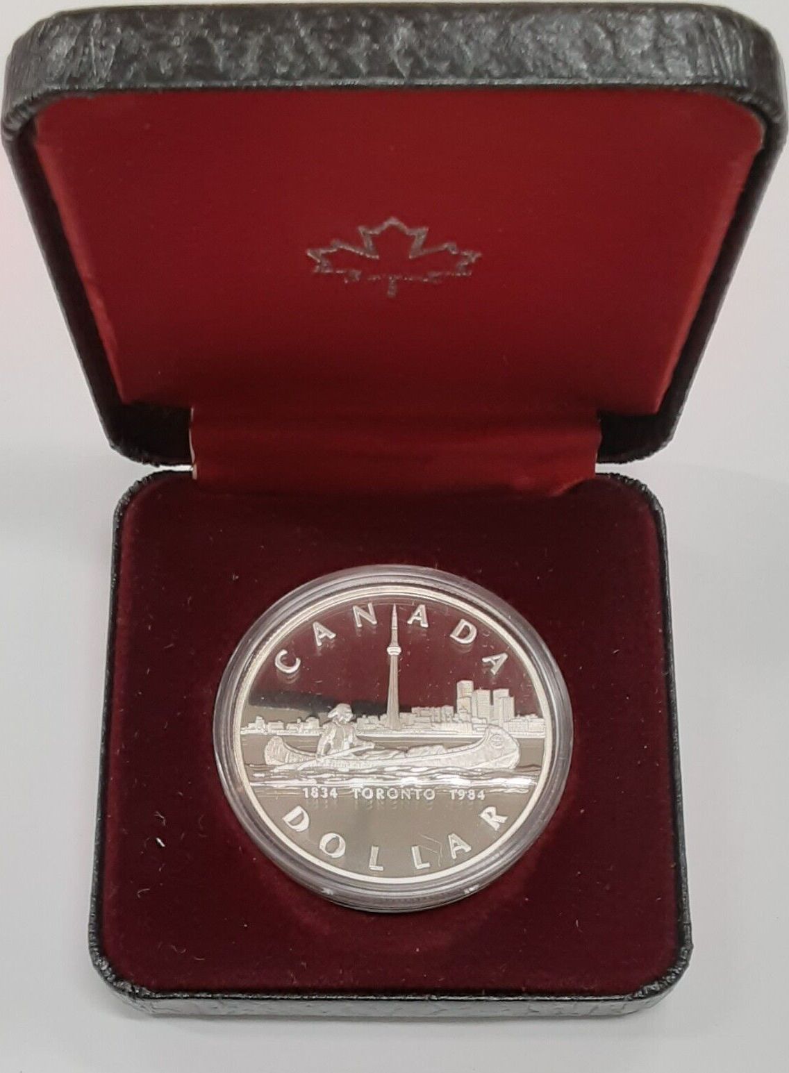Canada CoinsCommemorative 1984 Canada Silver Dollar, 150th Anniversary ...