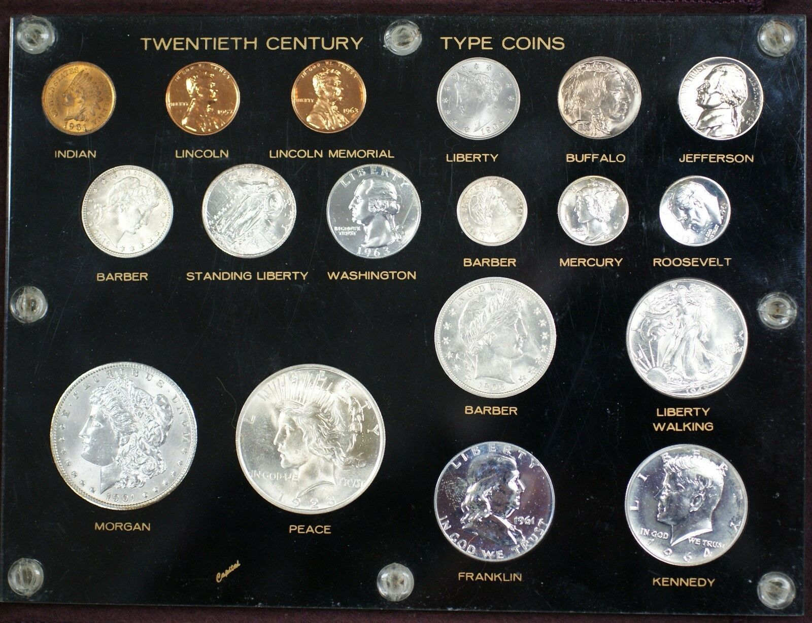 US CoinsCollections, Lots Type Collection 20th Century United States ...
