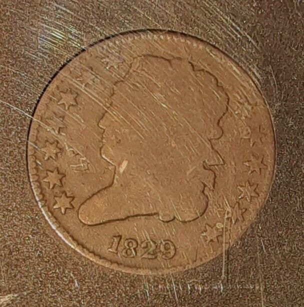 USA Half Cent 1829 Classic Head 1/2c Good Condition-See Photos | MA-Shops