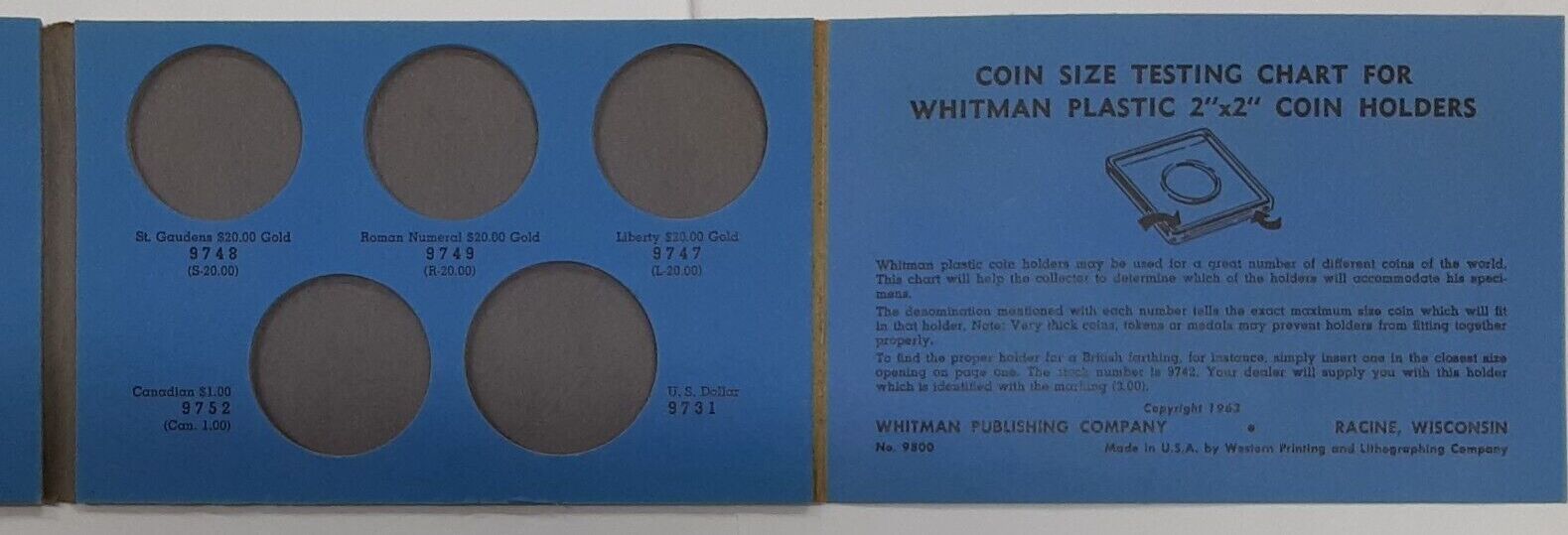 Publications & SuppliesAlbums & Folders Scarce Whitman Coin Size ...