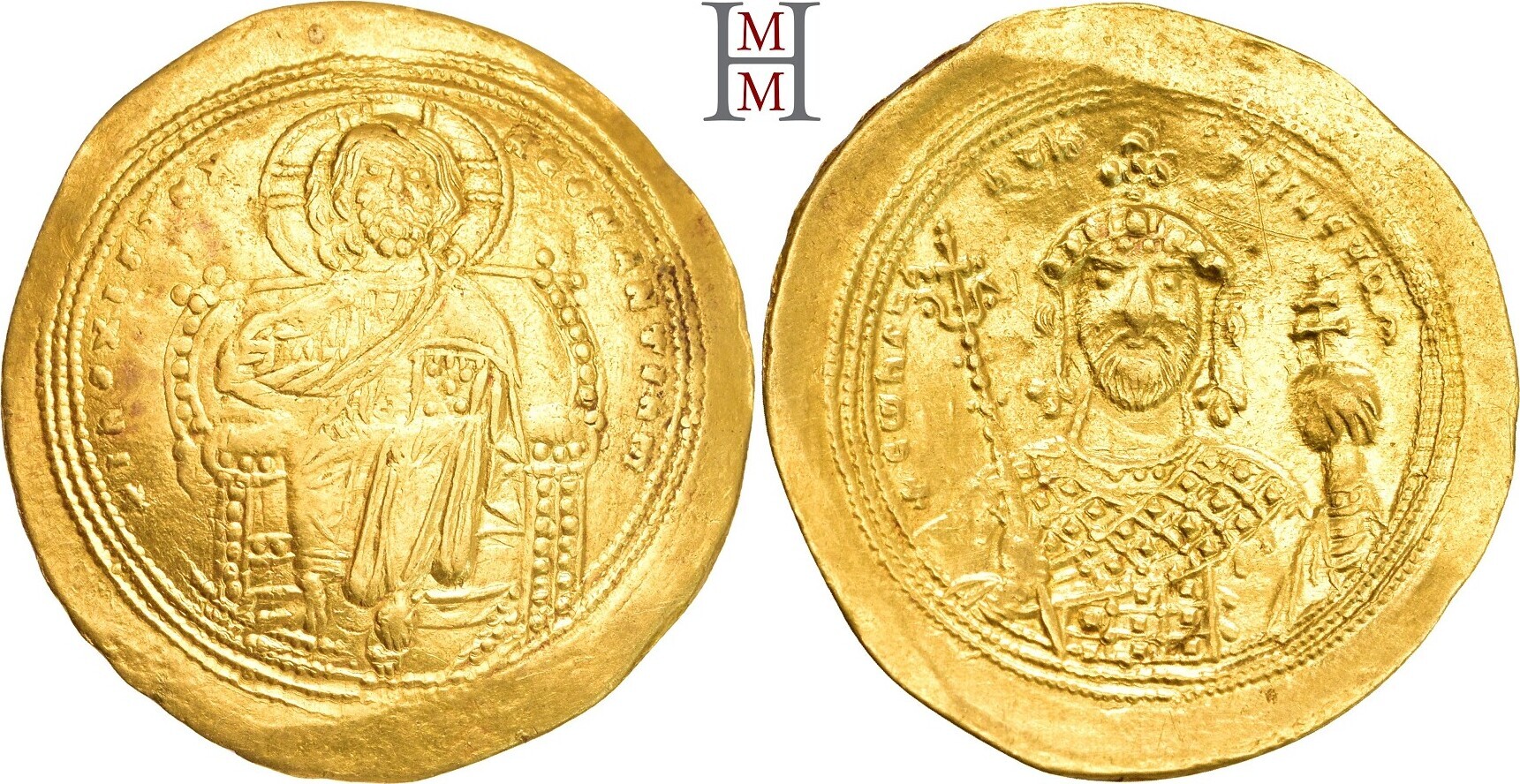 Histamenon 1042-1055 Constantin IX. Monomachos, 1042 - 1055 n. Chr ...