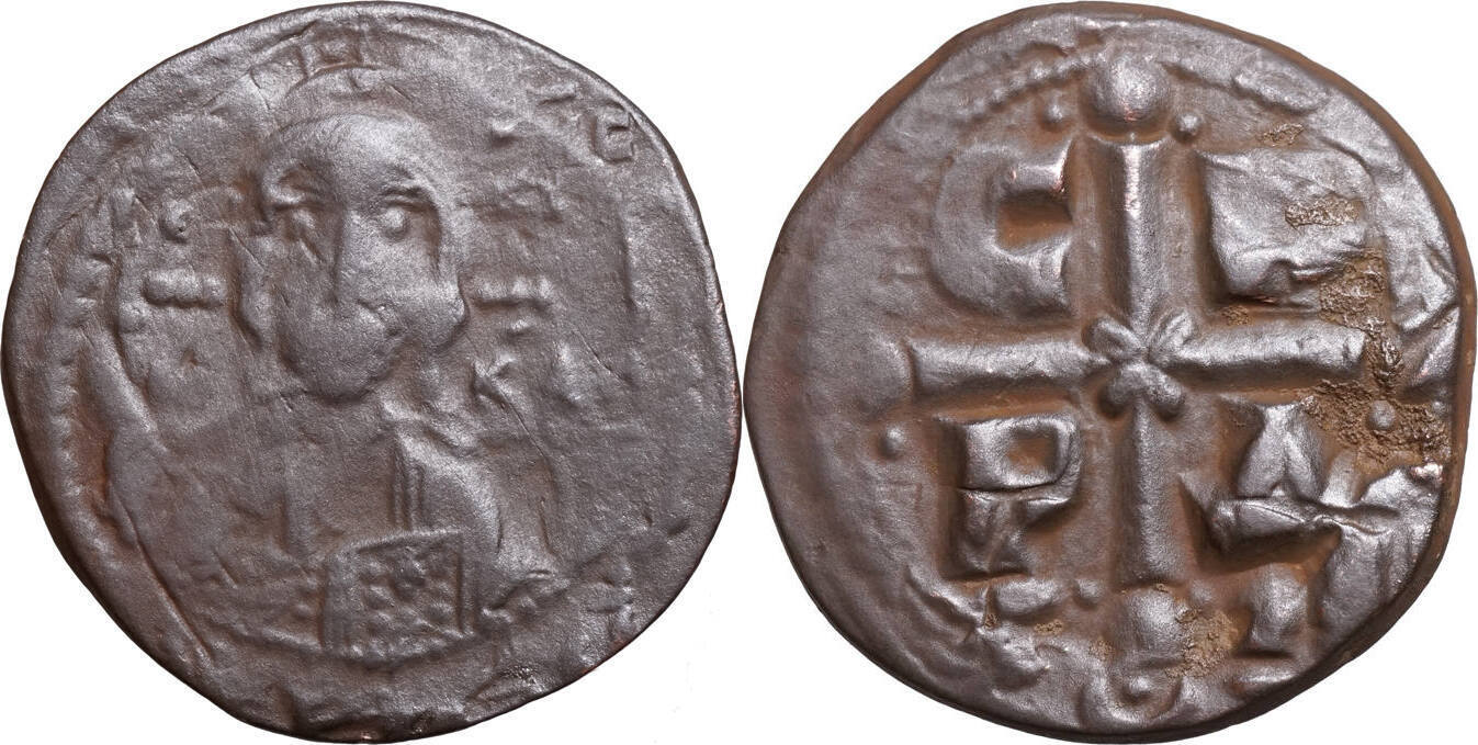 Romanus IV. Diogenes (1068-1071) Follis Konstantinopel, Christus ...