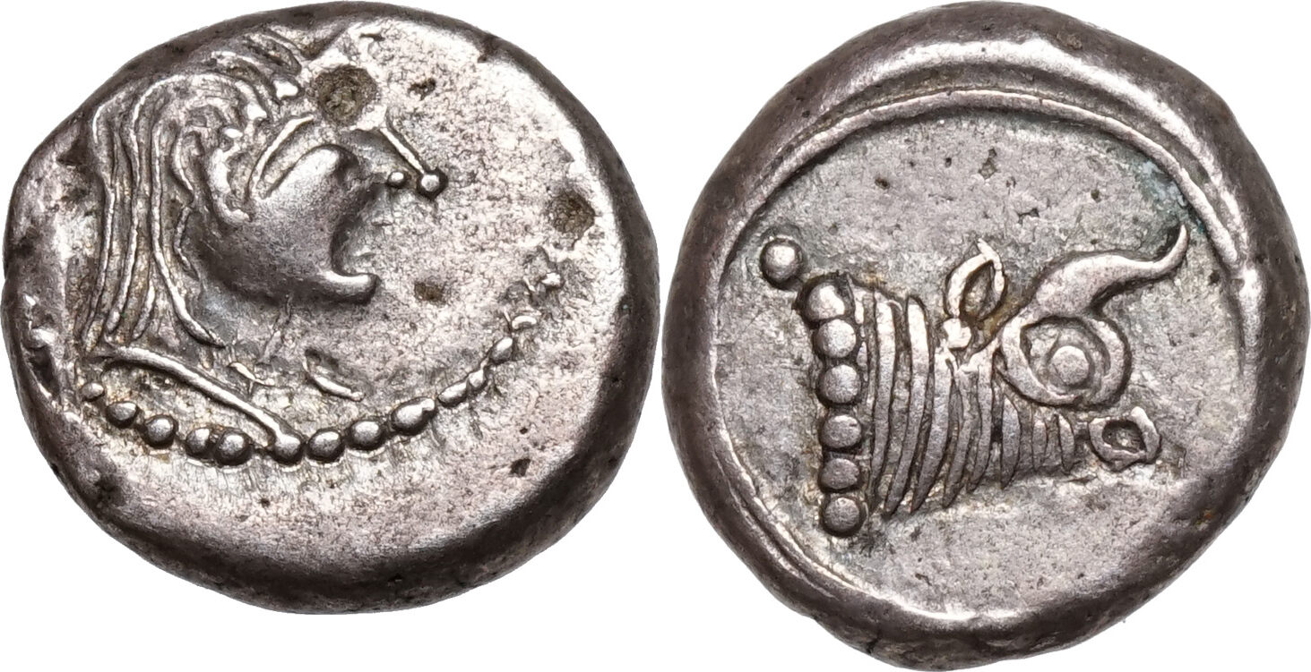 Kolchis (⁓470 BCE) AR Hemidrachme Stier ss | MA-Shops