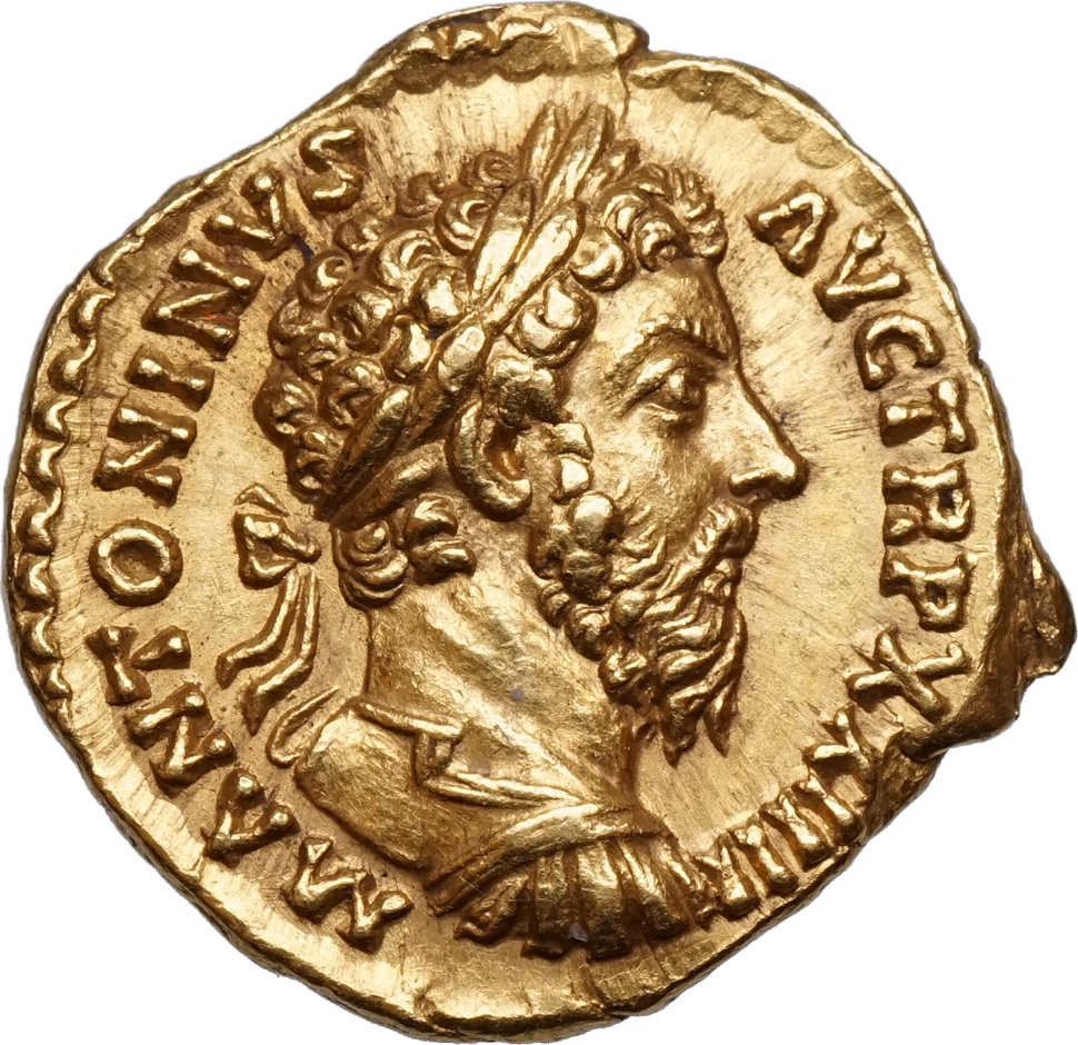 Marcus Aurelius (161-180) AV Aureus 169 Rom, Felicitas, TOP-Stück! Ex ...