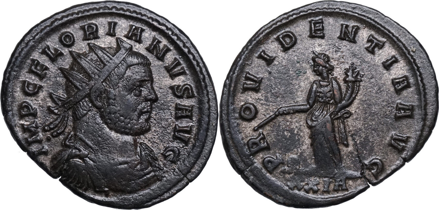 Florianus (276) Æ Antoninian Rom. Providentia mit Globus. Top! vz- | MA ...