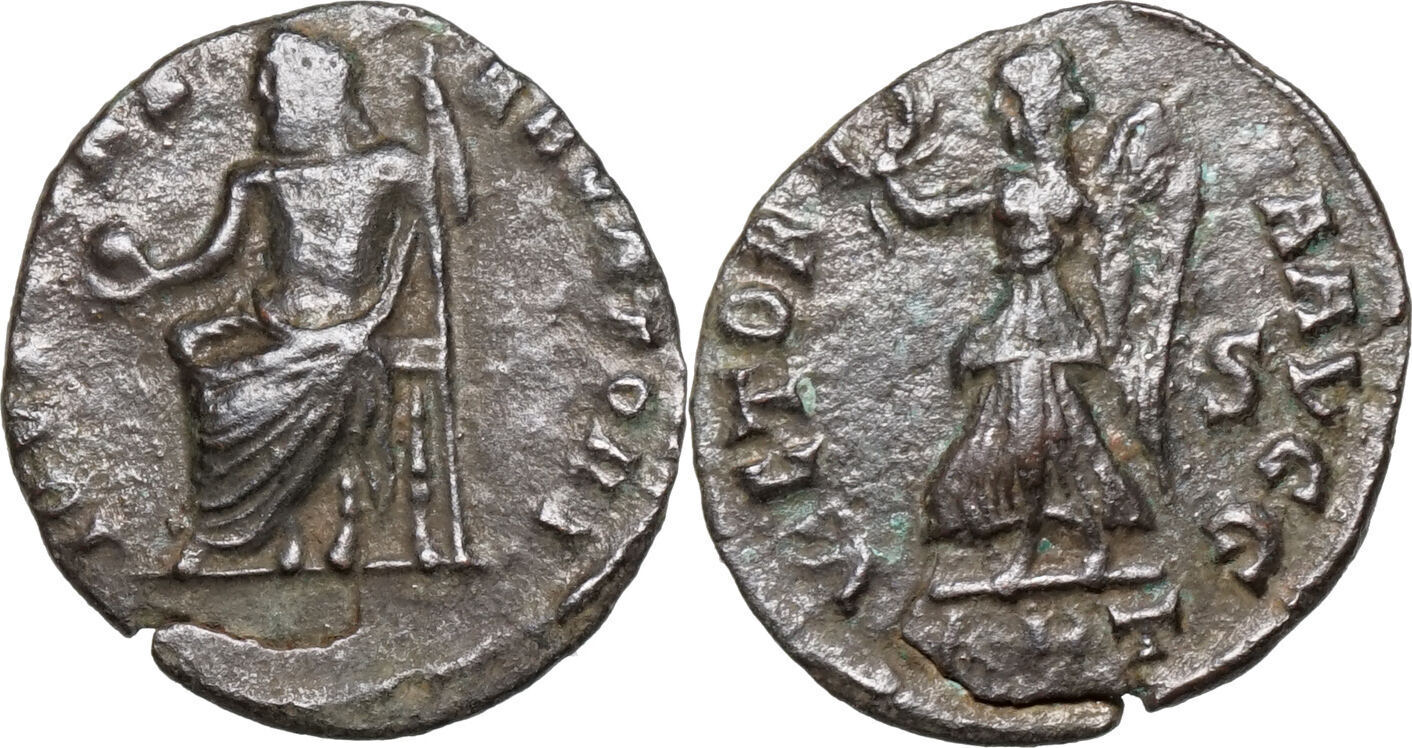 Maximinus II. Daia. Anonyme Prägung AE Nummus (310-313) ss | MA-Shops