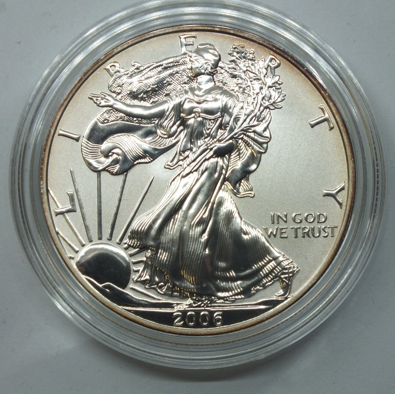 2006 American Eagle 20th Anniversary 3-Coin Silver Set United States ...