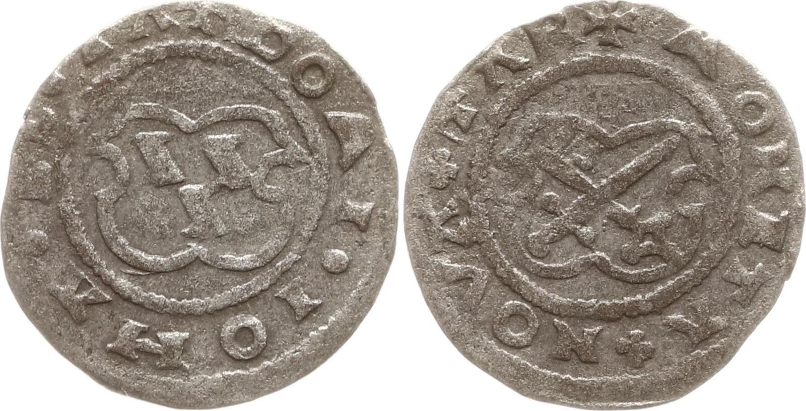 Estland, Bistum Dorpat Schilling o.J. (1528 - 1543) Johann VI., 1528 ...