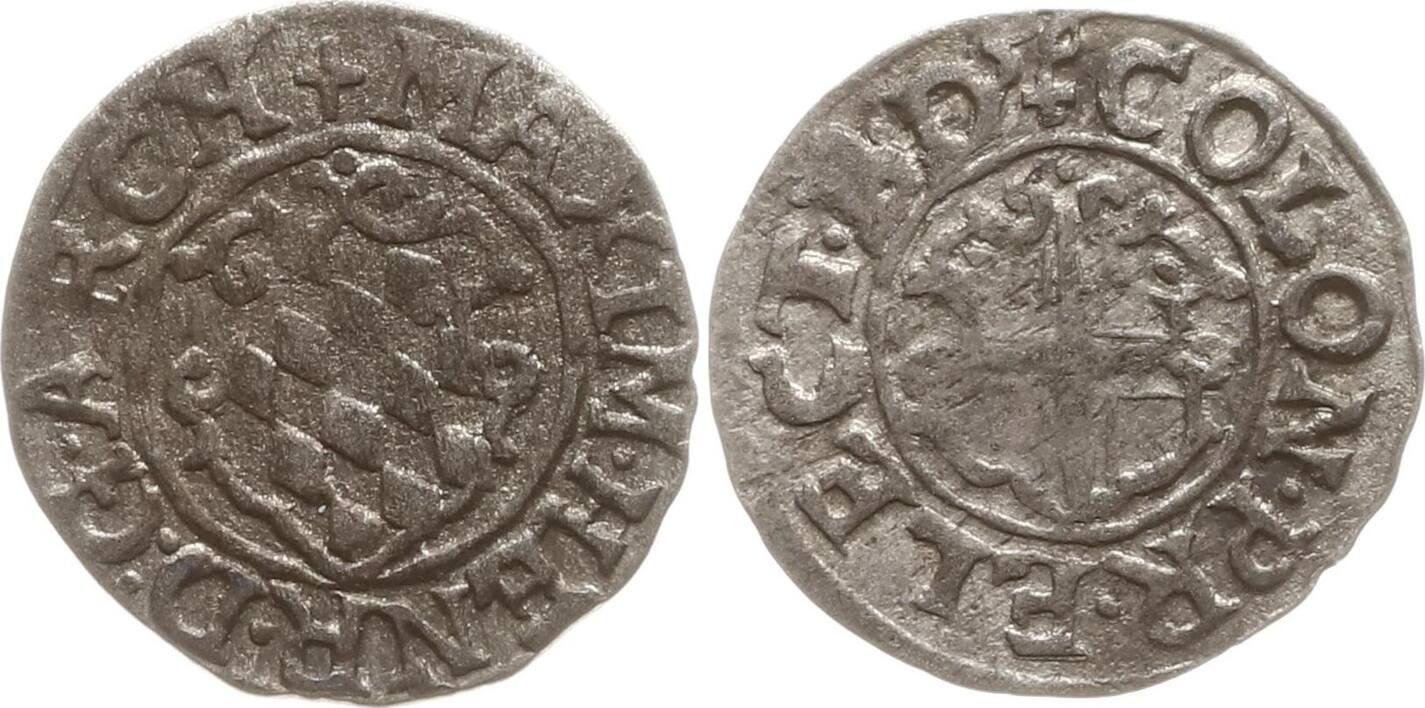 Köln, Erzbistum 8 Heller 1656 Maximilian Heinrich von Bayern, 1650 ...