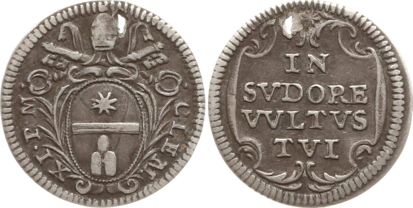Vatikan Grosso o.J. (1700 - 1721) Clemens XI., 1700 - 1721, IN / SVDORE ...