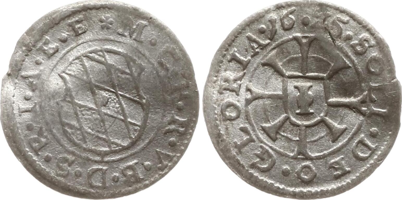 Bayern, Kurfürstentum 1 Kreuzer 1625 Maximilian I., 1623 - 1651 ...