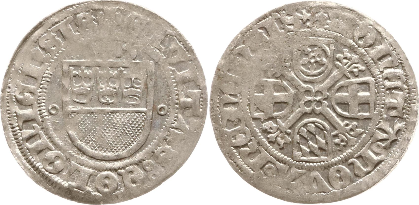 Köln, Stadt Albus 1513 Ringel neben dem Wappen Sehr schön - vorzüglich ...