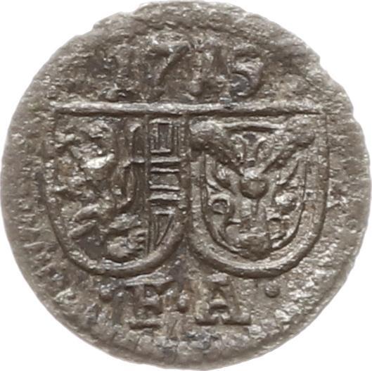 Salzburg, Erzbistum Einseitiger Pfennig 1715 Franz Anton von Harrach ...