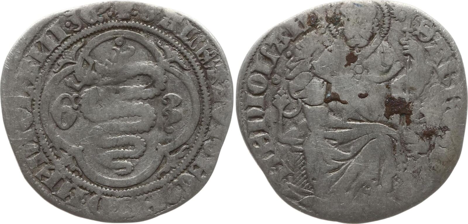 Italien-Mailand Grosso da 1 1/2 Soldi o.J. (1385 - 1402) Gian Galeazzo ...