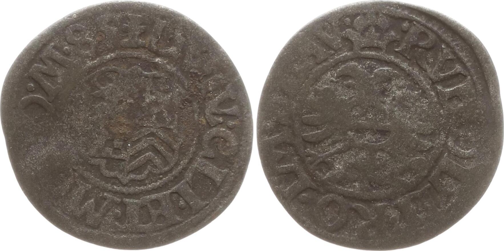 Jülich-Kleve-Berg, Herzogtum 8 Heller 1585 Wilhelm V., 1539 - 1592 ...
