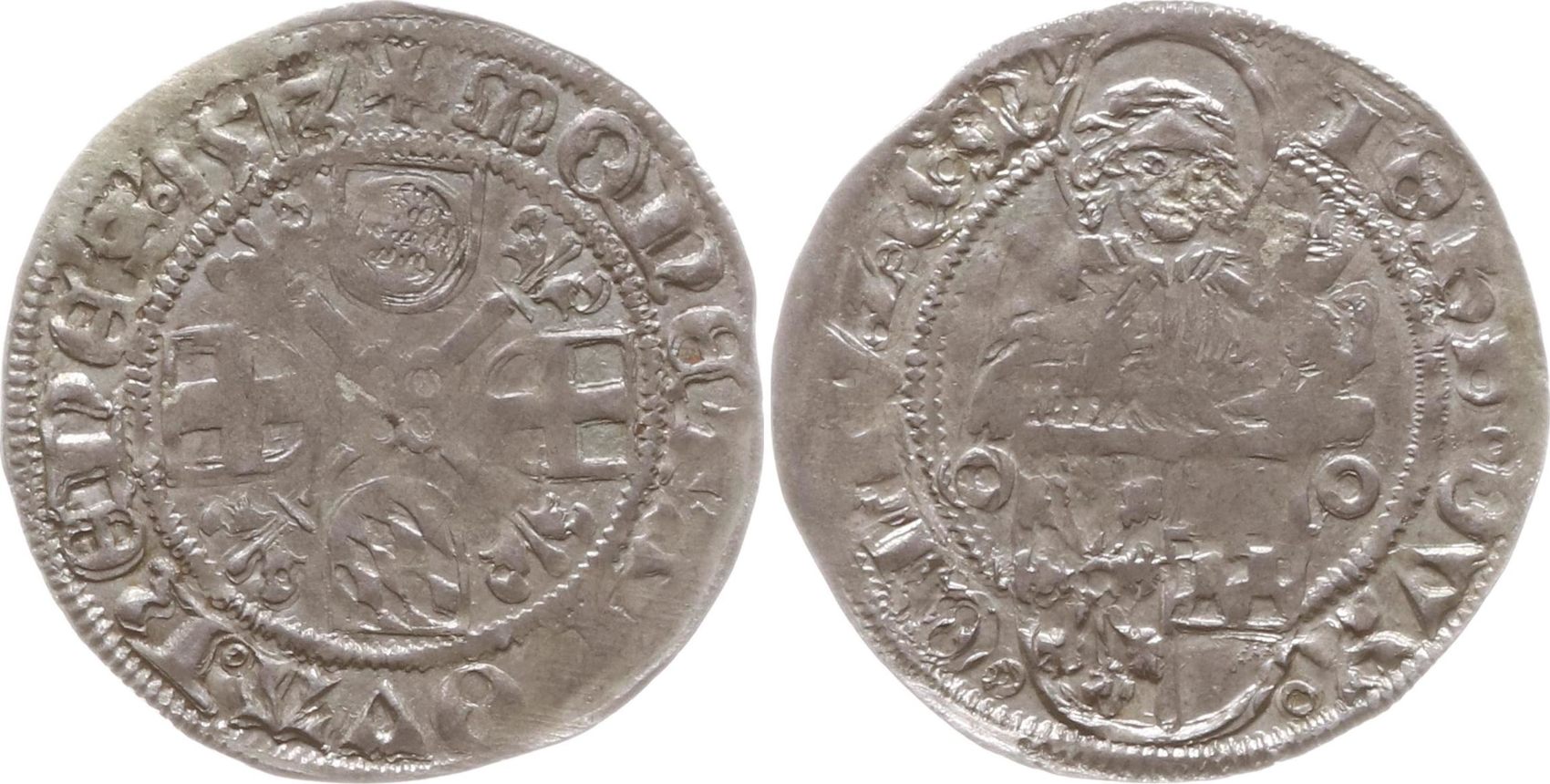 Kleve, Herzogtum 1/2 Albus 1513 Wesel, Johann II., 1481 - 1521 Sehr ...