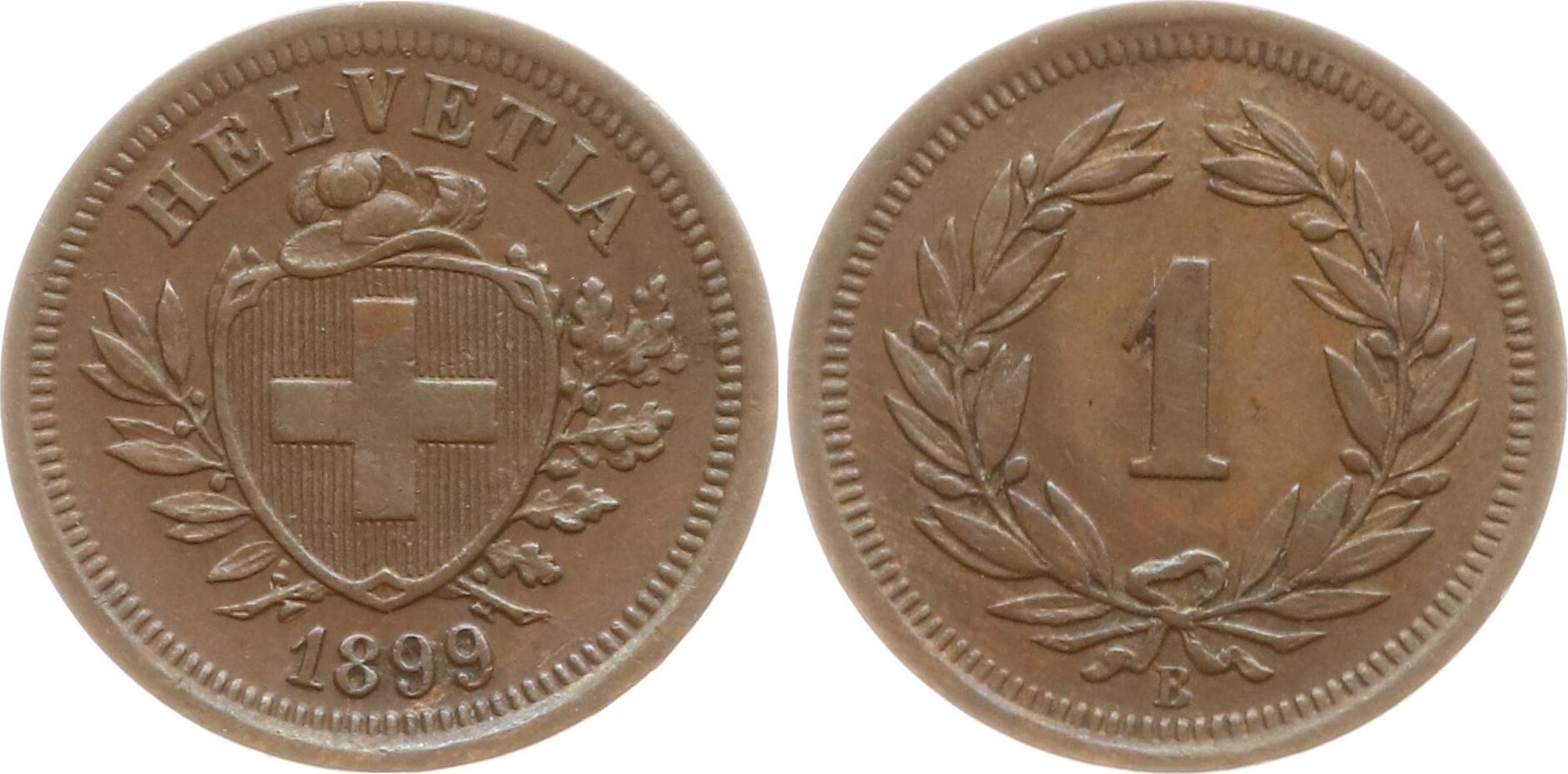 Schweiz Rappen 1899 B Sehr schön - vorzüglich | MA-Shops