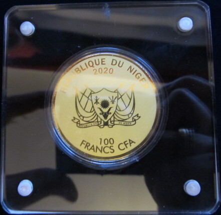 Niger 100 Francs Gold 2020 1/200 Goldunze - Most famous Gold coins: USA ...