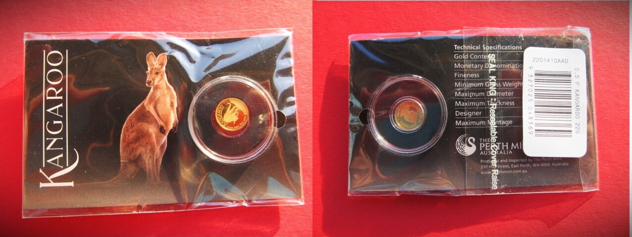 Australien / Australia / Perth Mint 2 Dollars 2022 Gold - Super ...