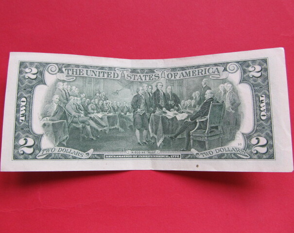 USA 2 Dollars Series 2017 A - Jefferson - Banknote - 2 Dollar banknote ...