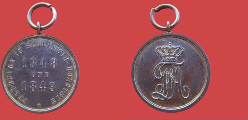 Deutschland / Oldenburg / Schleswig-Holstein Medaille / Orden 1848 / ...