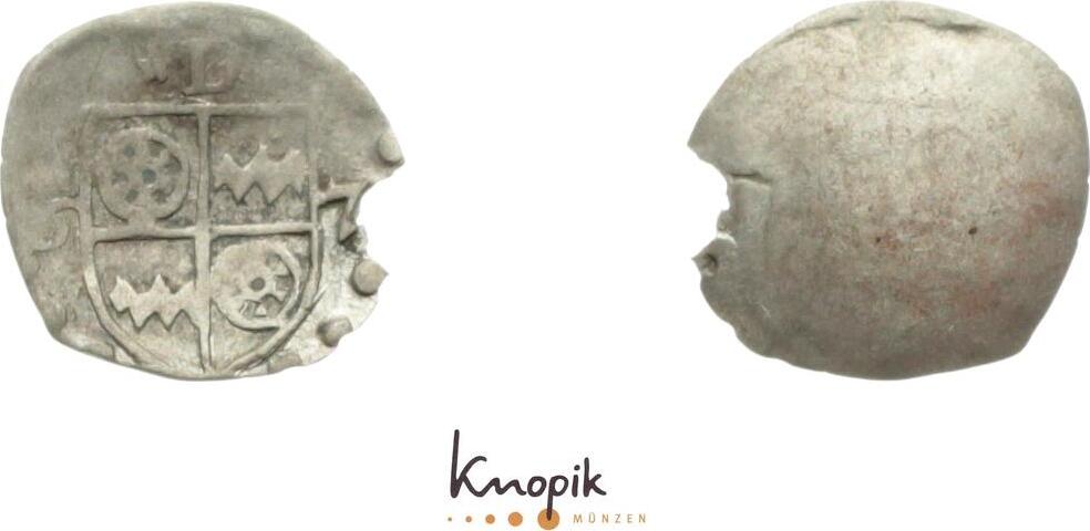 Mainz, Erzbistum Schüsselpfennig 1 1567 Daniel Brendel von Homburg 1555 ...