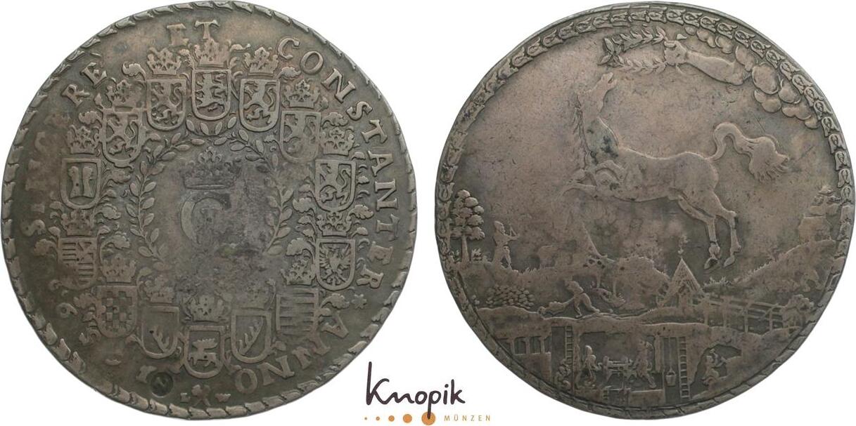 Braunschweig-Lüneburg-Celle Löser zu 2 Reichstalern 1 1659 Christian ...