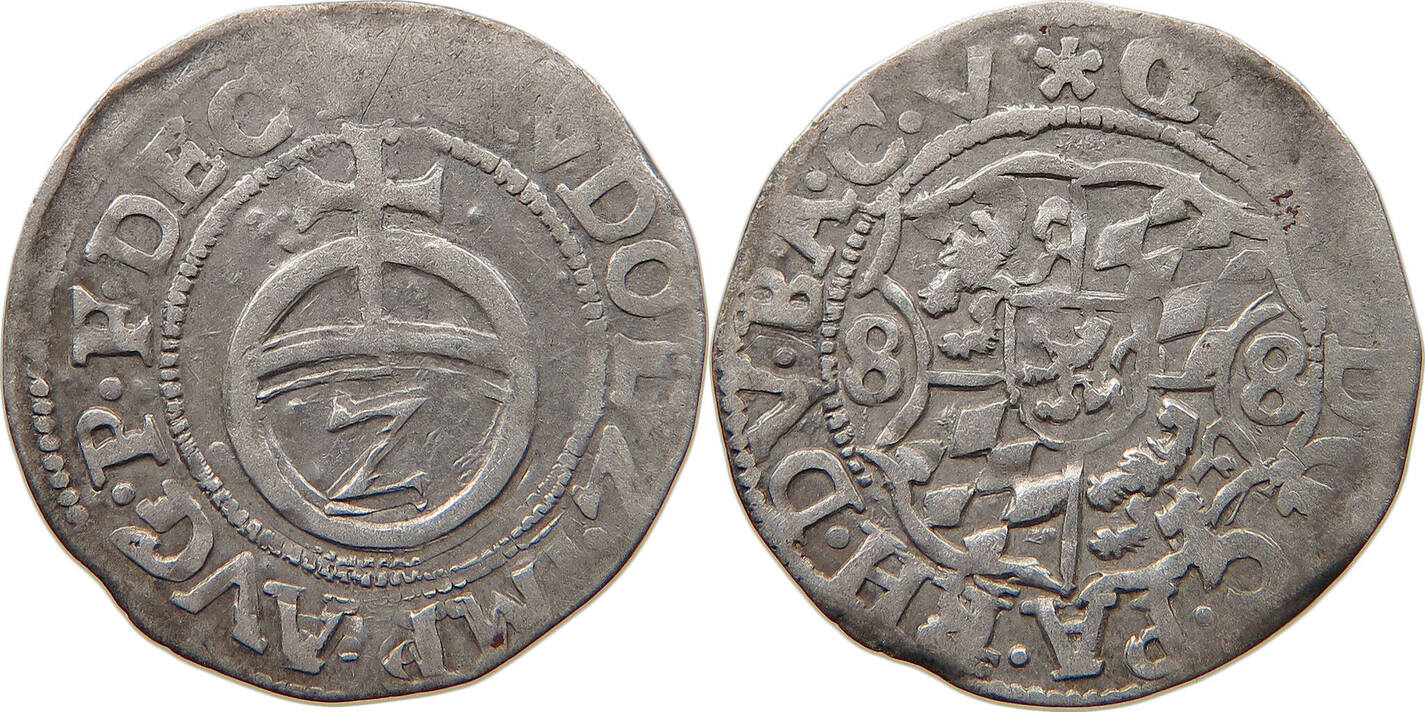 PFALZ VELDENZ 2 KREUZER 1588 Georg Johann 1544-1592. SS | MA-Shops
