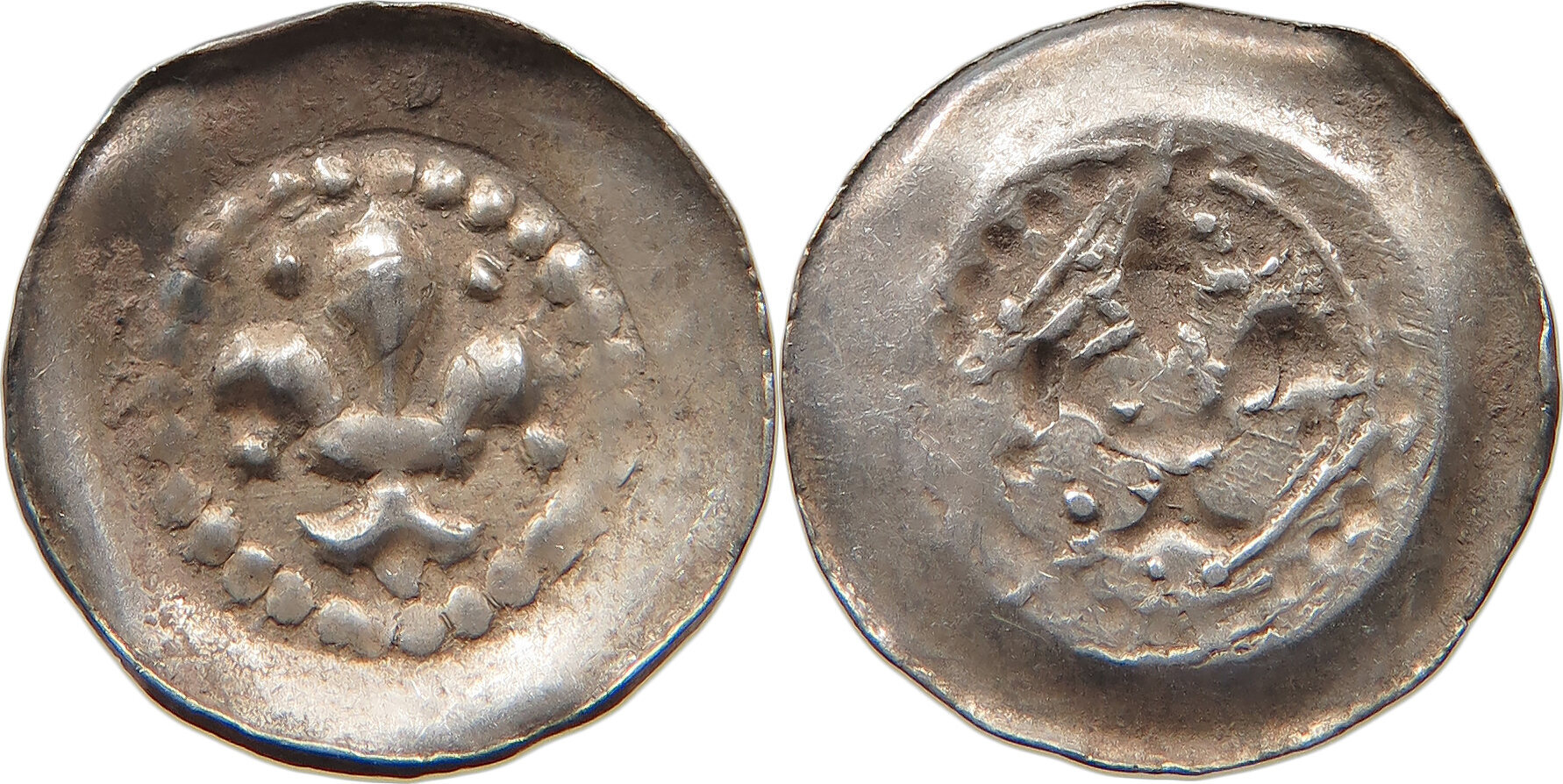 STRASSBURG STADT ZWEISEITEIGER LILIENPFENNIG vor 1300 SELTEN SS | MA-Shops