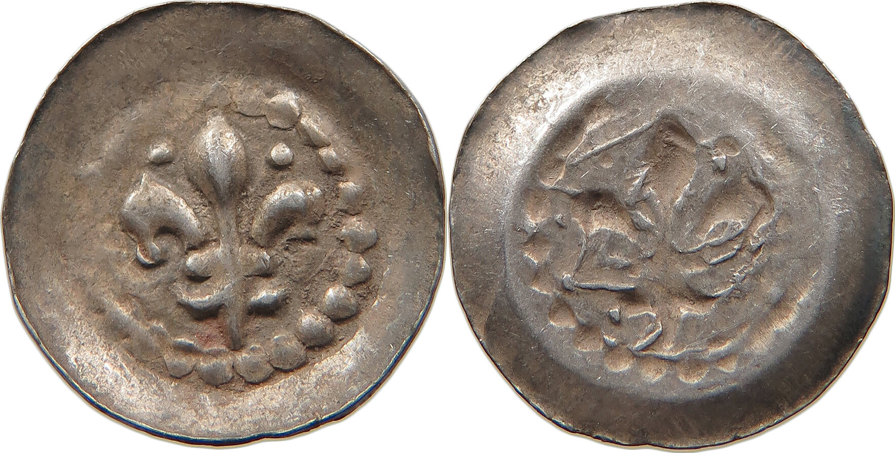 STRASSBURG STADT ZWEISEITEIGER LILIENPFENNIG vor 1300 SELTEN SS | MA-Shops