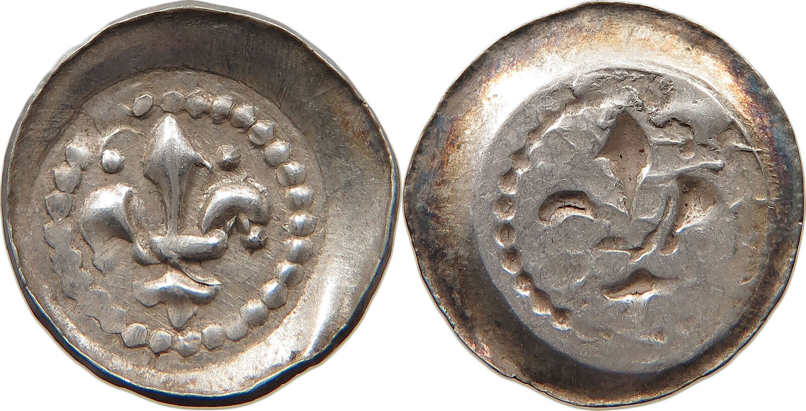 STRASSBURG STADT EINSEITIGER PFENNIG 1375-1400 ca. SS | MA-Shops