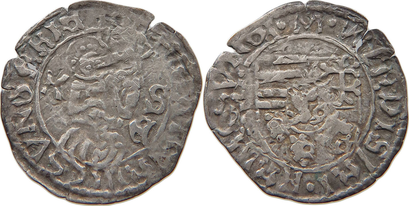 HUNGARY DENAR K-S/E Wladislaus II. 1490-1516. SS | MA-Shops