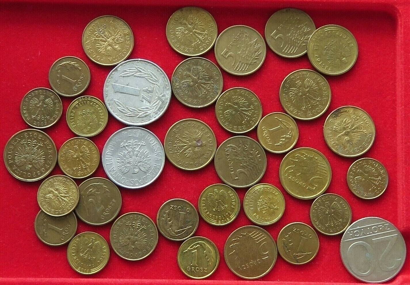 COLLECTION LOT POLAND 34PC 76G DIV. | MA-Shops