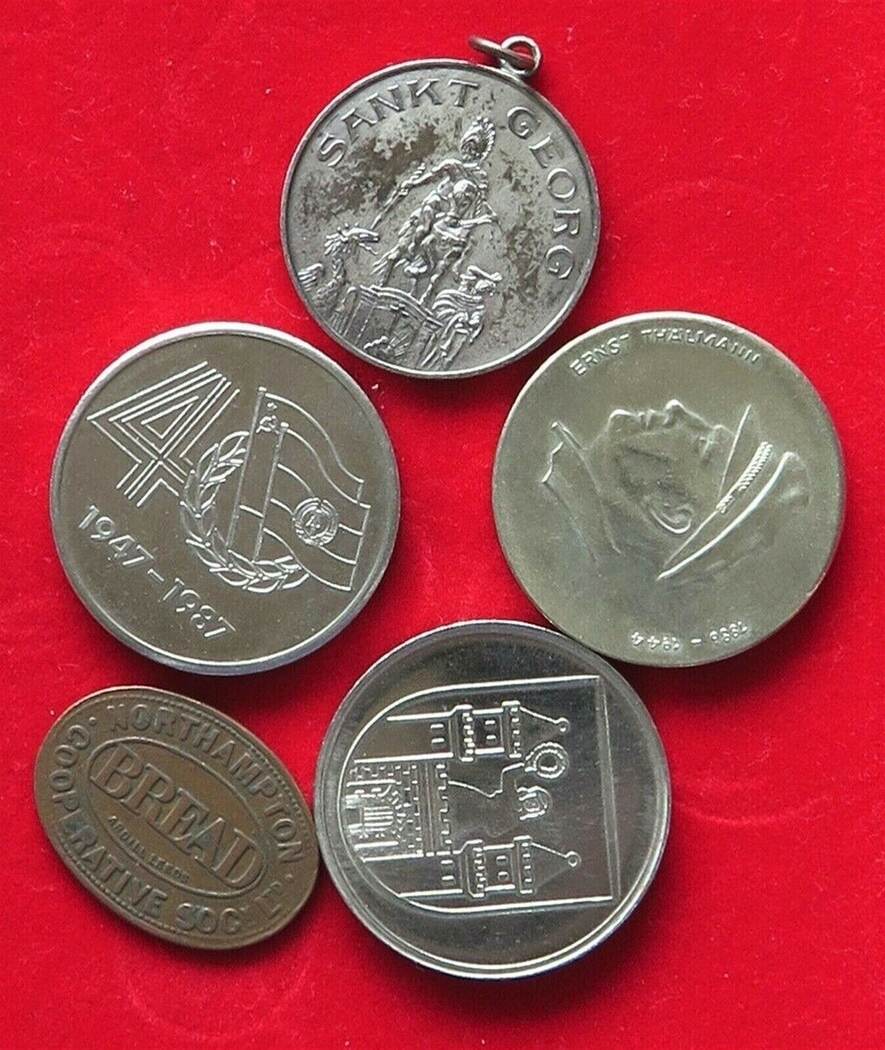 DEUTSCHLAND MEDALS JETONS TOKENS COLLECTION LOT GERMANY MEDALS JETONS ...