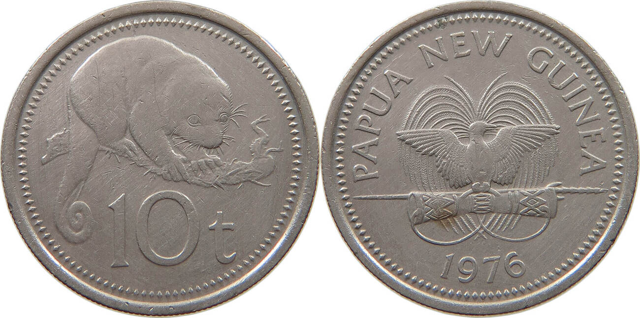 NEW GUINEA 10 TOEA 1976 SS | MA-Shops