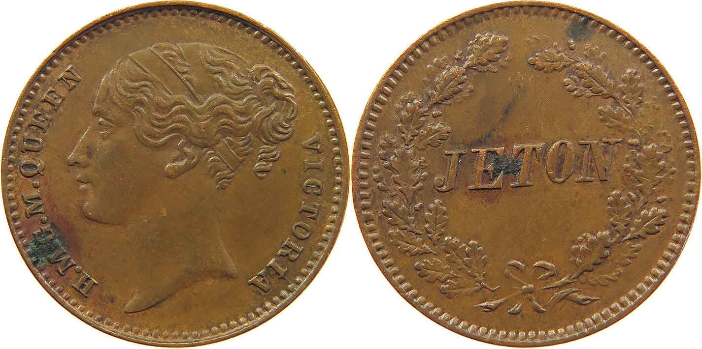GREAT BRITAIN JETON Victoria 1837-1901 SS | MA-Shops