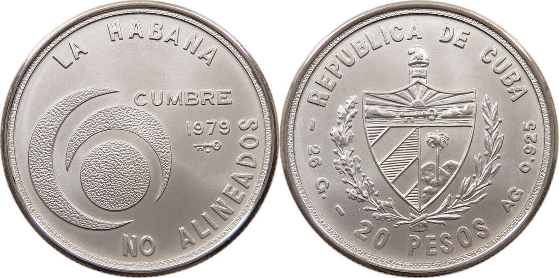 CUBA 20 PESOS 1979 UNC | MA-Shops