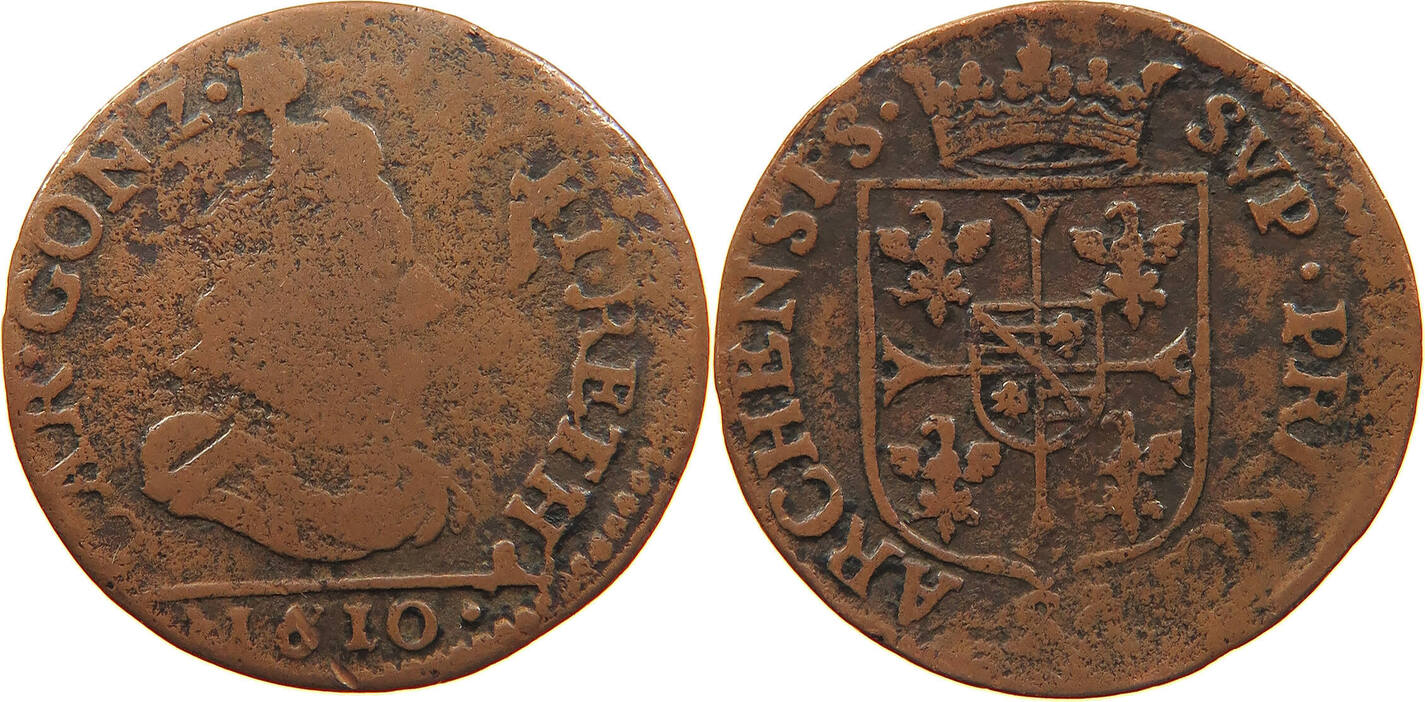 FRANCE NEVERS RETHEL LIARD 1610 Charles I de Gonzague, 1601 - 1637 S ...