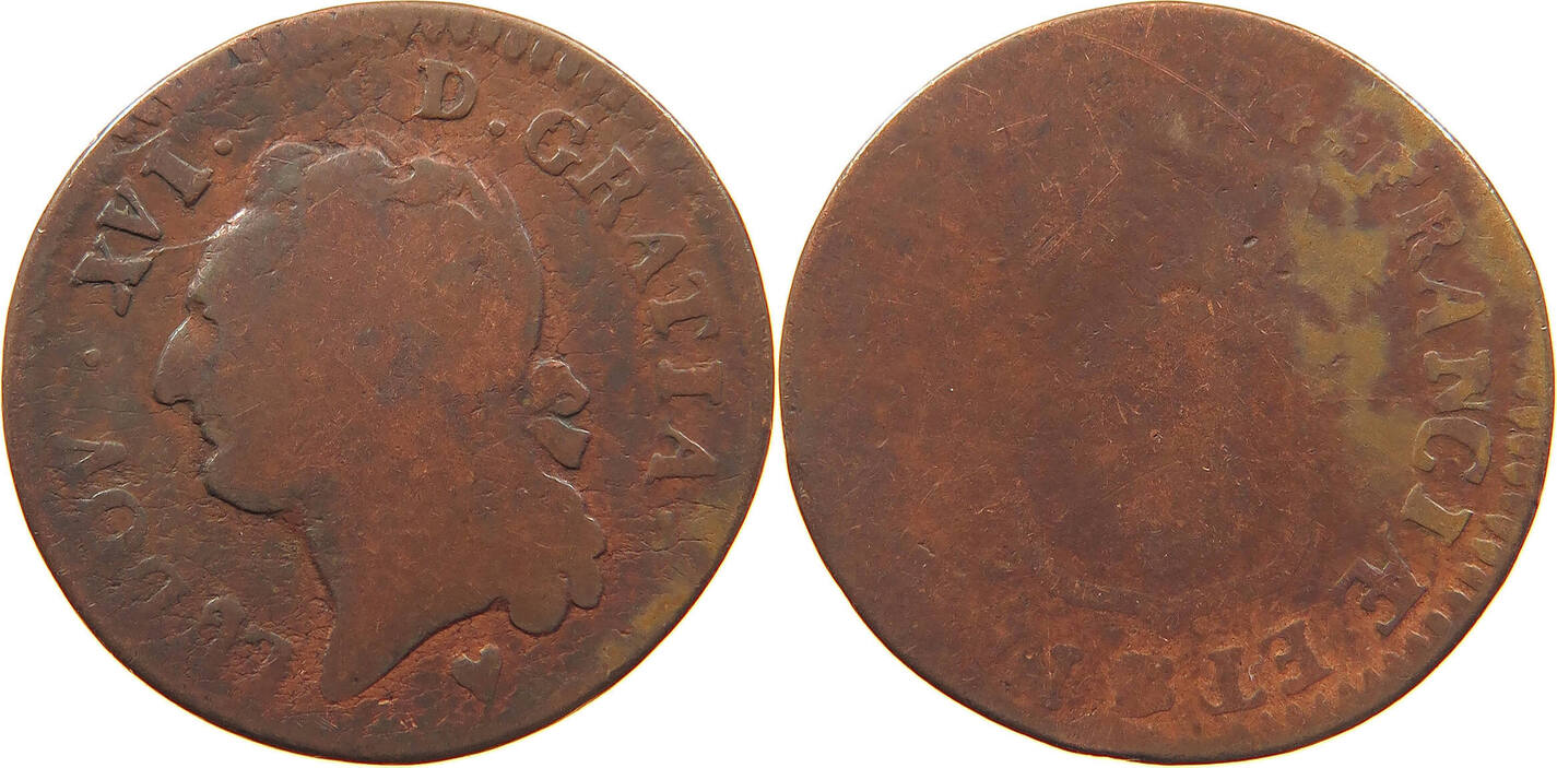 FRANCE SOL 1784 BB Louis XVI. (1774-1793) S | MA-Shops