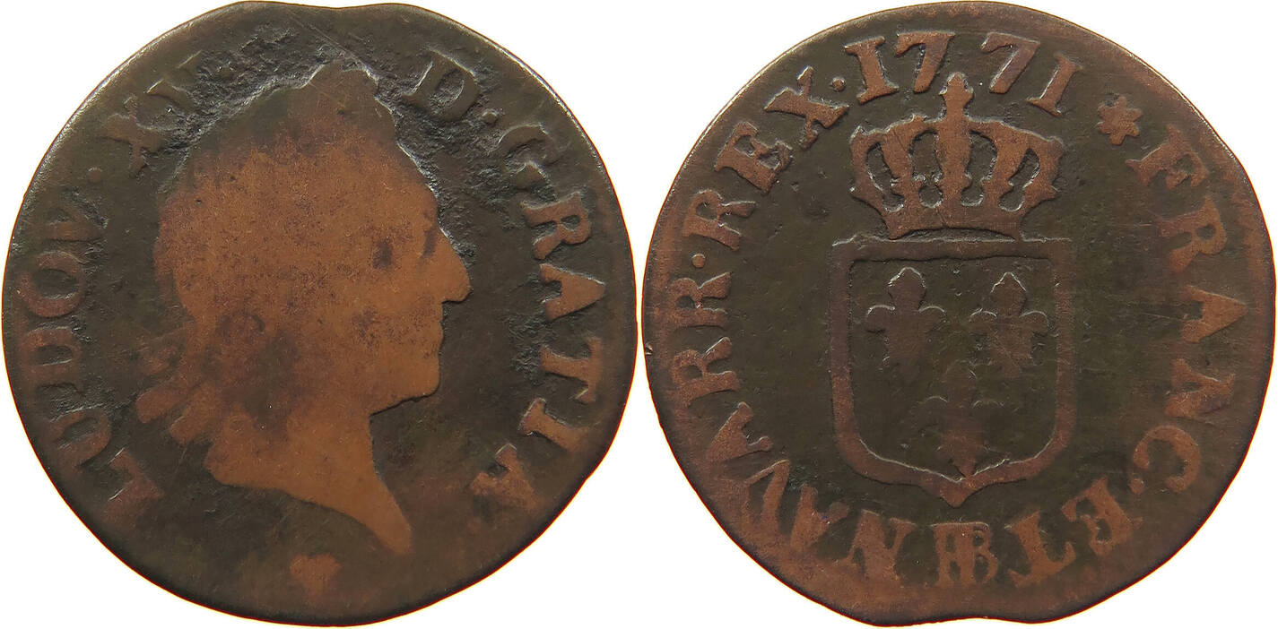 FRANCE LIARD 1771 BB LOUIS XV. (1715–1774) S | MA-Shops