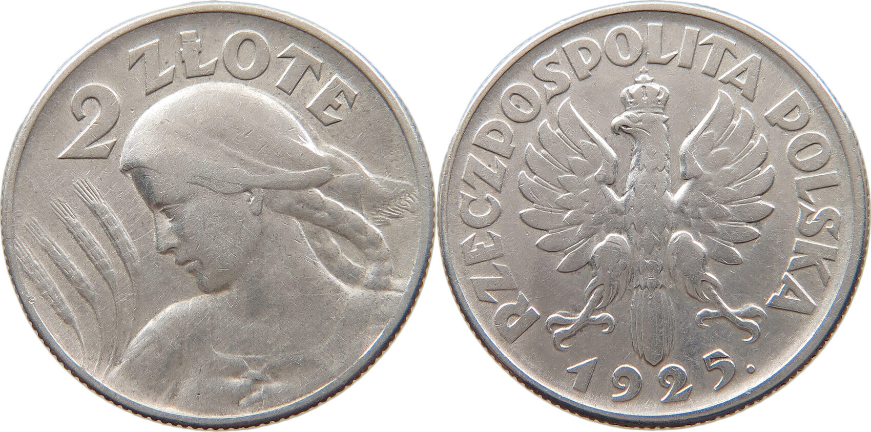 POLAND 2 ZLOTE 1925 LONDON SS | MA-Shops