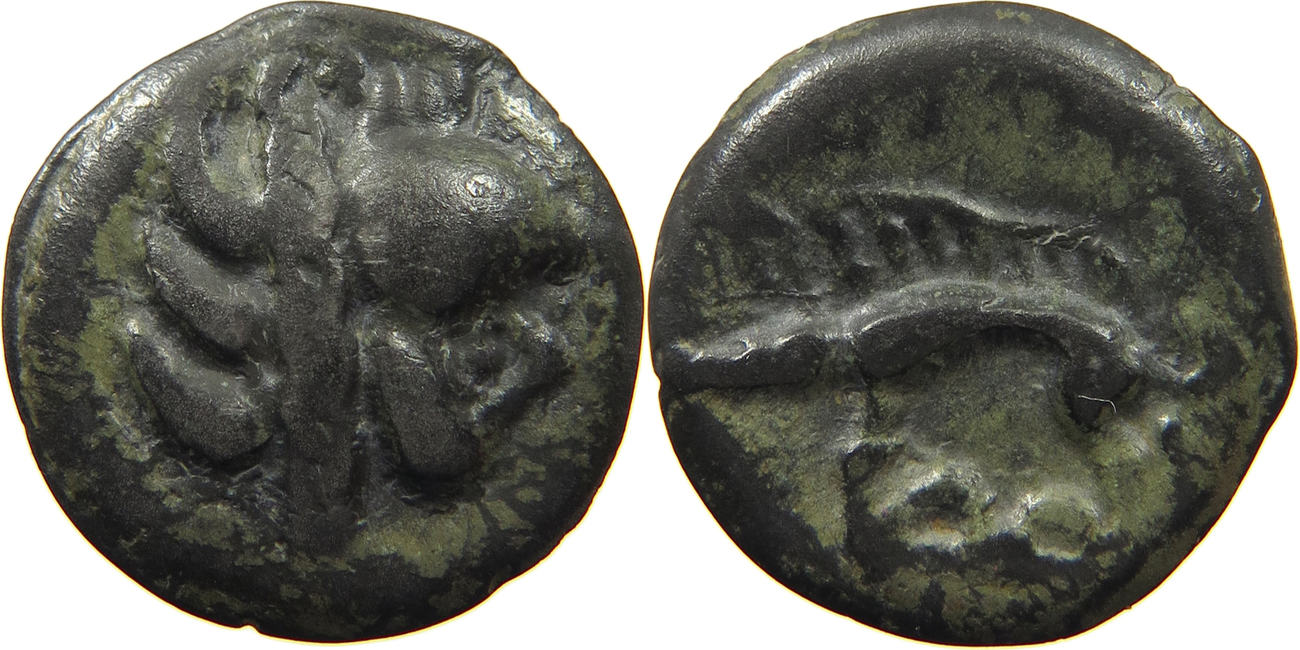 KELTISCHE MÜNZEN Potin Senones ss- | MA-Shops